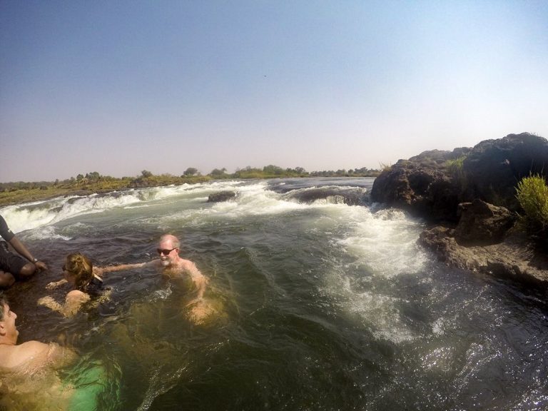 Living Life on the Edge at Victoria Falls Devil's Pool - Our Sweet ...