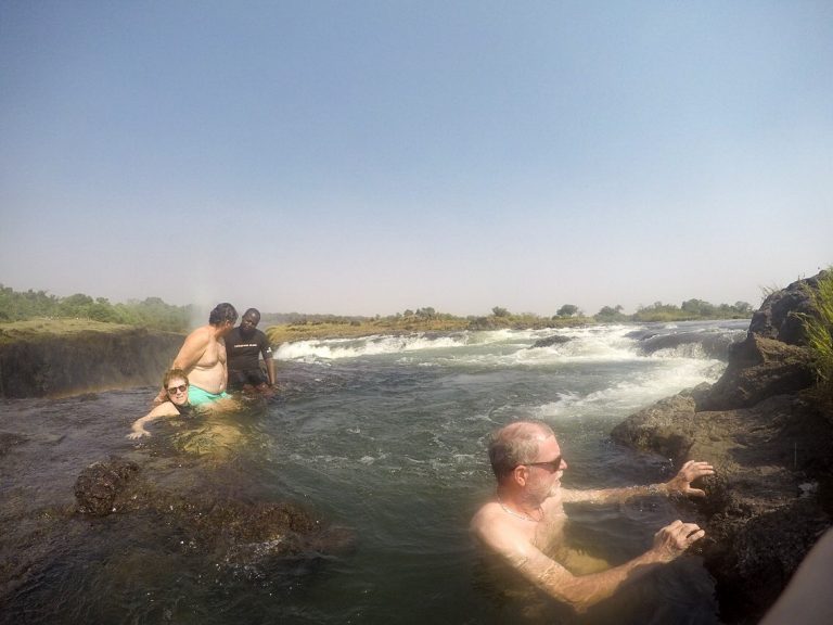 Living Life on the Edge at Victoria Falls Devil's Pool - Our Sweet ...
