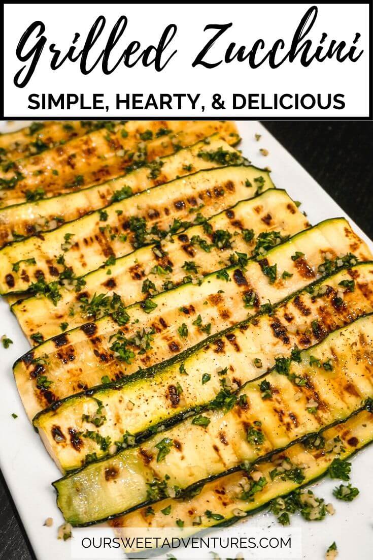 Italian Style Grilled Zucchini - Recipe from Tuscany