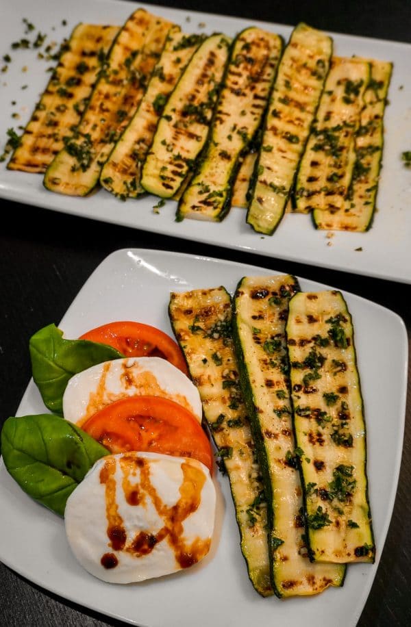 Italian Style Grilled Zucchini - Recipe from Tuscany
