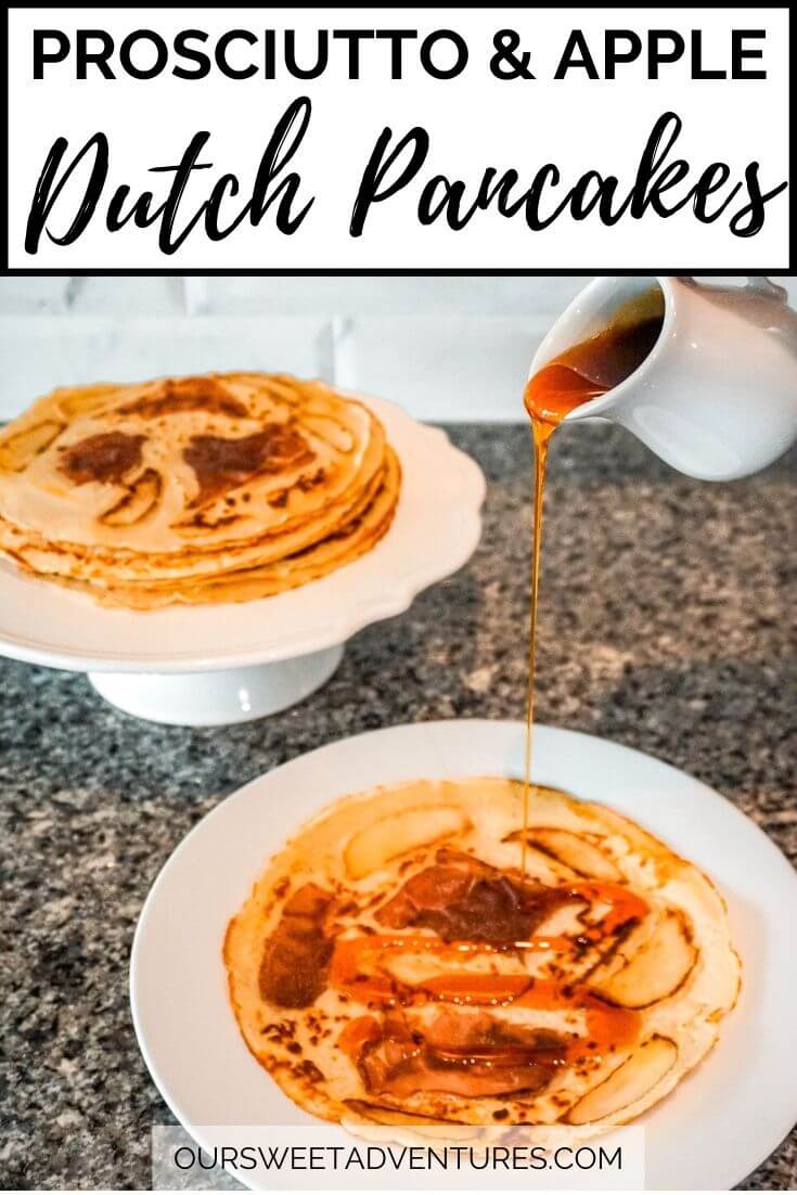 Delicious Dutch Pancakes (Pannekoek) with Apple Stroop