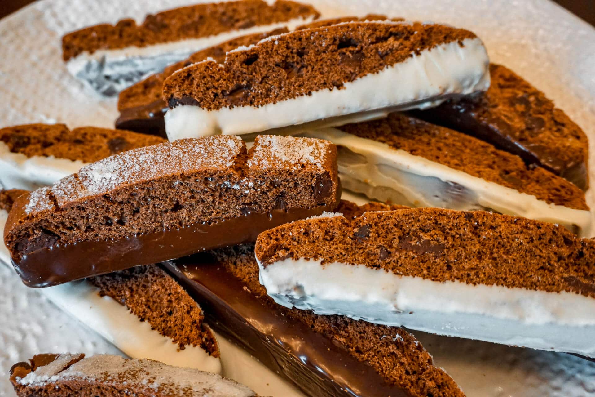 Triple Chocolate Biscotti-3 - Our Sweet Adventures